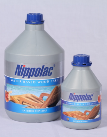 Nippolac Water Based 1K Wood Lacquer 30% Gloss (Exterior Top Coat ...